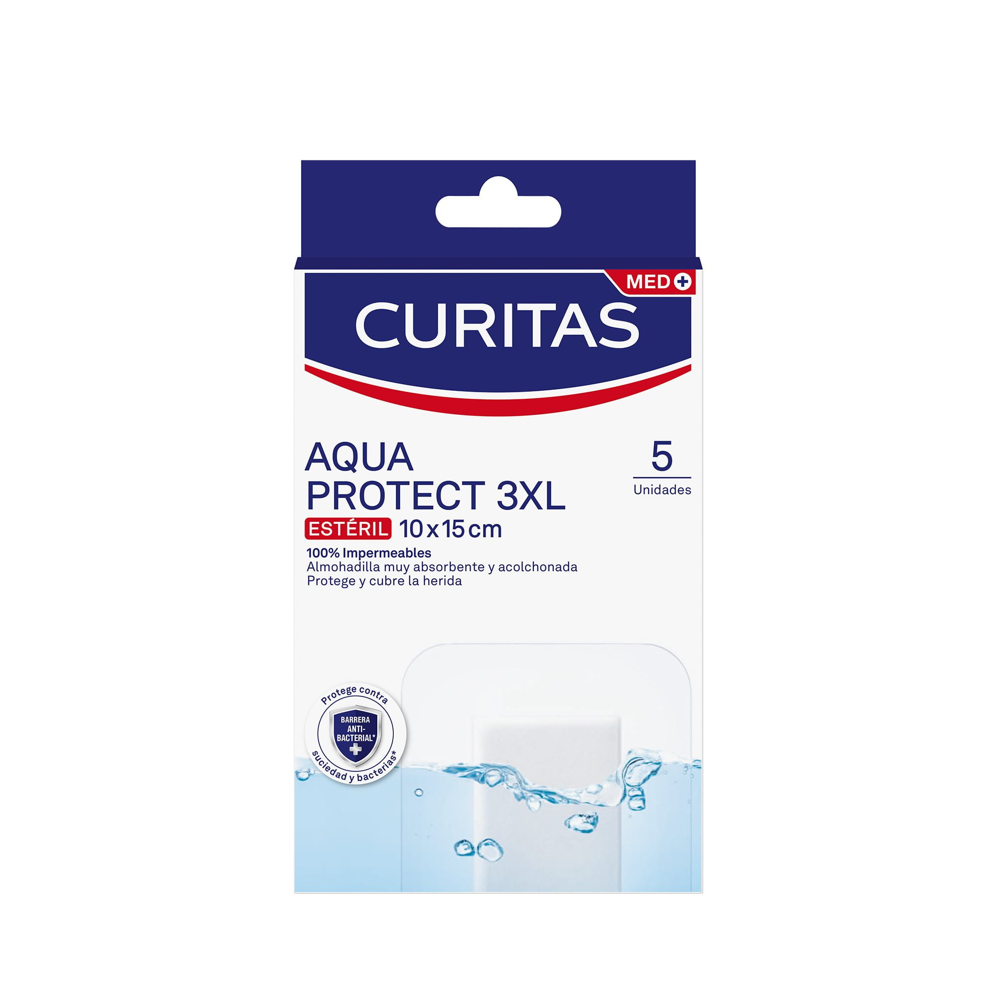 Curitas Aqua Protect 10 x 15cm - 100% Impermeables